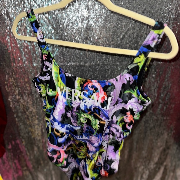 Versace | Swim | Versace Multi Color Size 2 Swimsuit Authentic | Poshmark